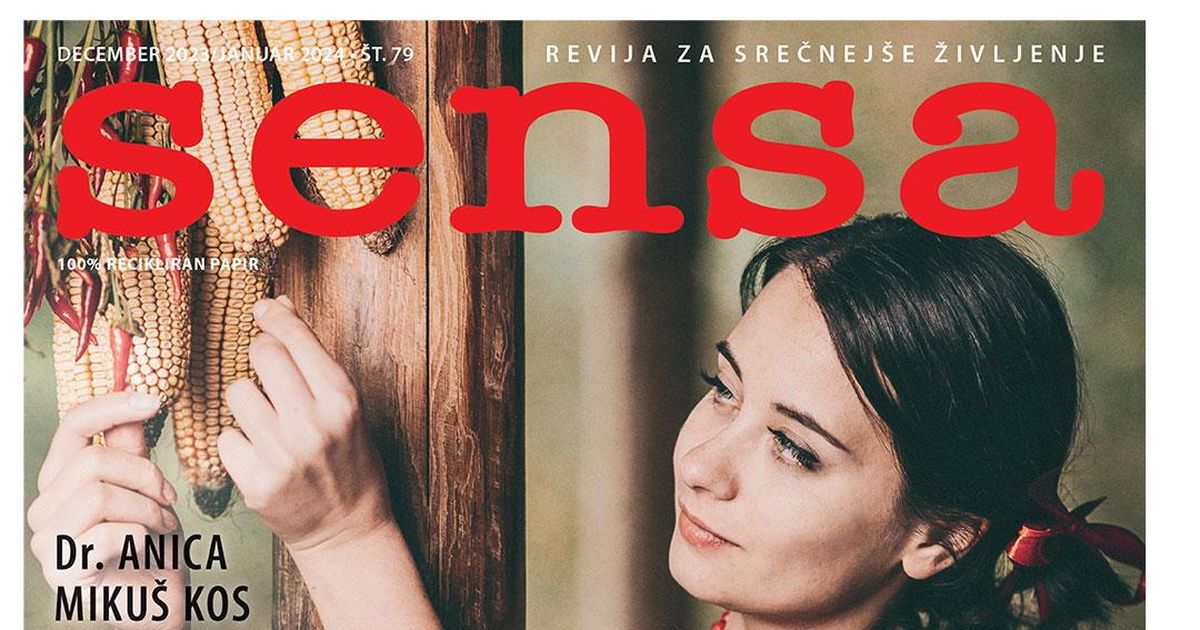 Arhiv revije Sensa - december/januar 2023/24 - Sensa.si