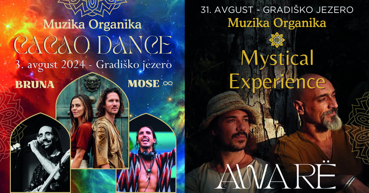Kakav in srčni ples, še 2x letos z Muzika Organika - Sensa.si