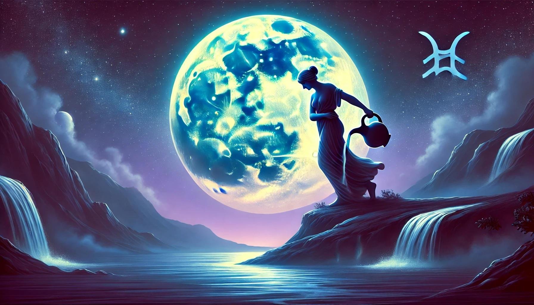 V ponedeljek nas čaka MODRA POLNA LUNA V VODNARJU - pričakujemo lahko ...