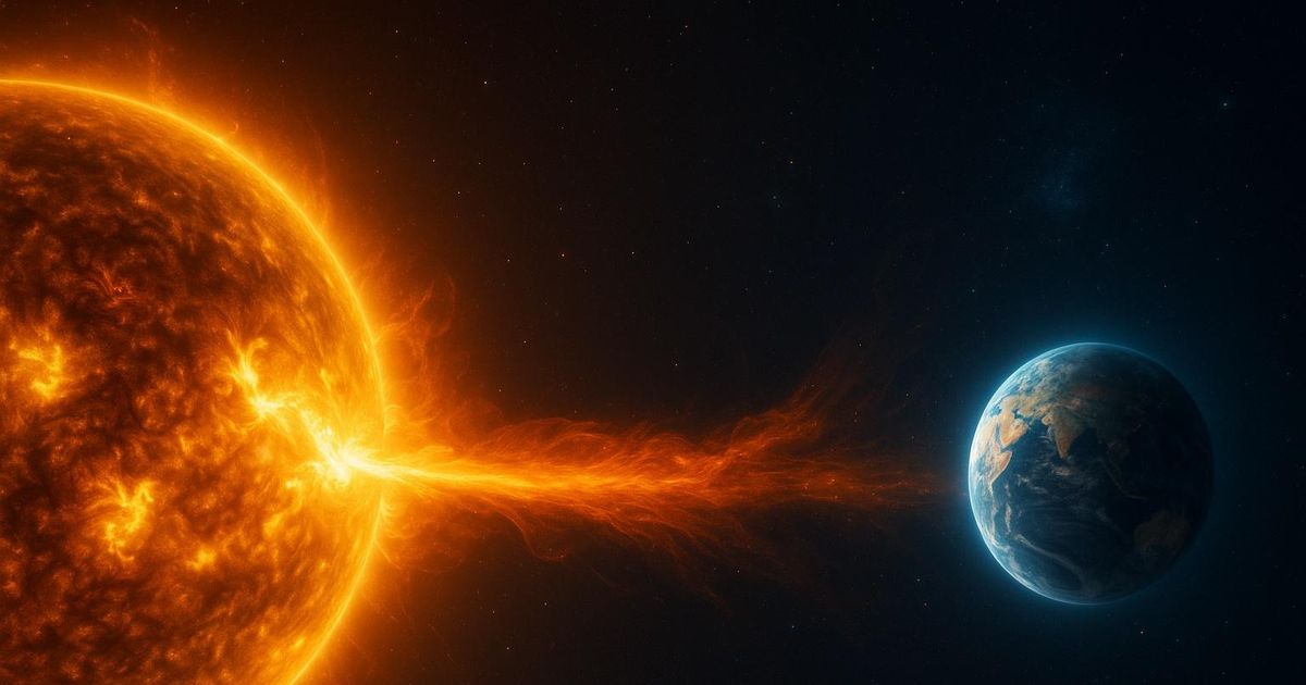 Najmočnejši sončev izbruh leta 2025 povzroča radijske motnje po Evropi ...