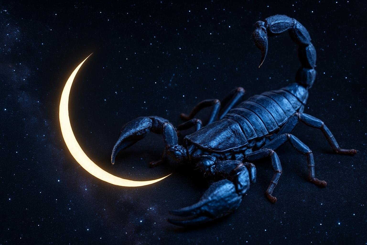 Mlaj v škorpijonu - eden močnejših trenutkov za notranjo preobrazbo ...